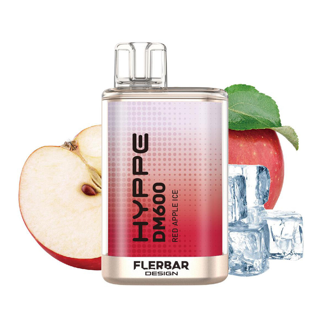 Flerbar Hyppe DM600 - Red Apple Ice