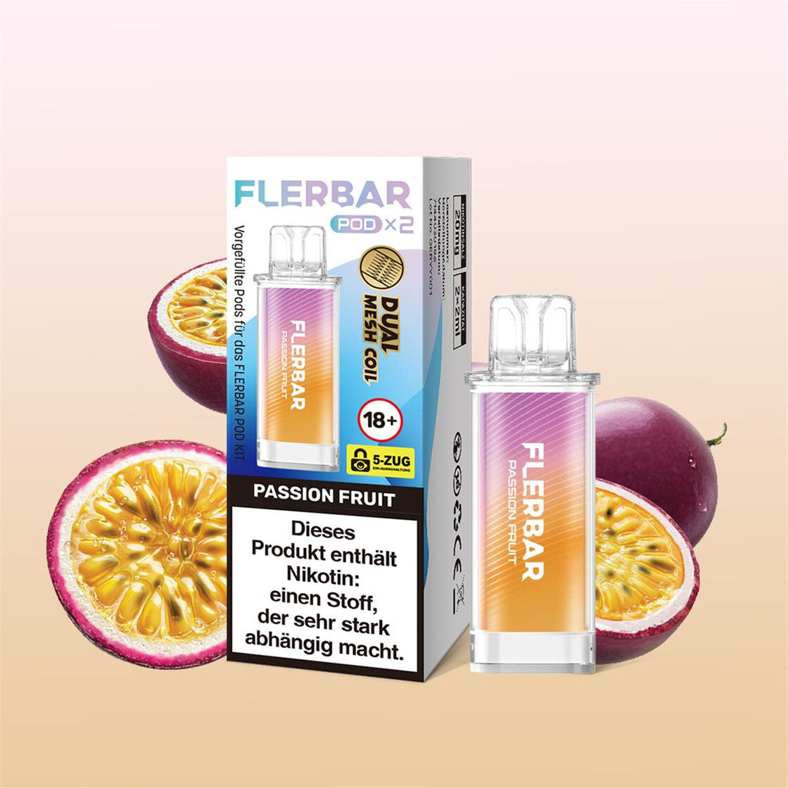 Flerbar Pod Passion Fruit 2x2ml